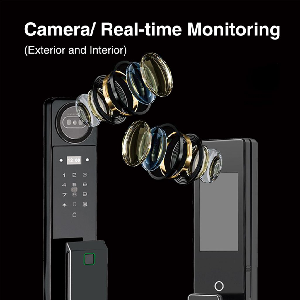 High Definition 3D Facial Recognition Smart Door Lock - Mellentrend