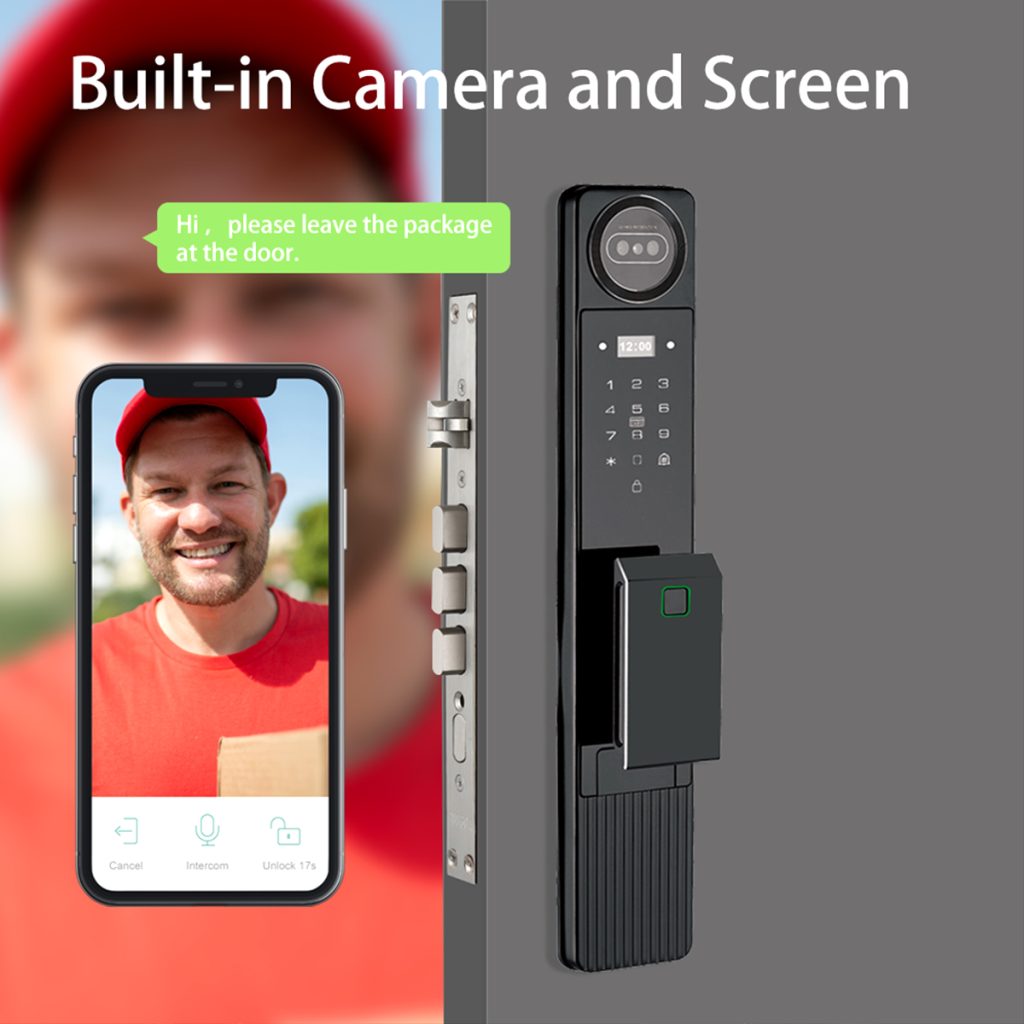 High Definition 3D Facial Recognition Smart Door Lock - Mellentrend